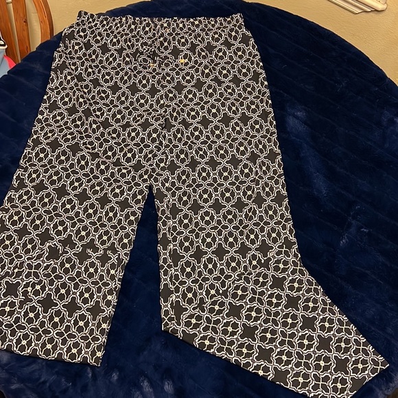 Calvin Klein | Pants & Jumpsuits | Calvin Kleinwide Leg Pantsblack ...